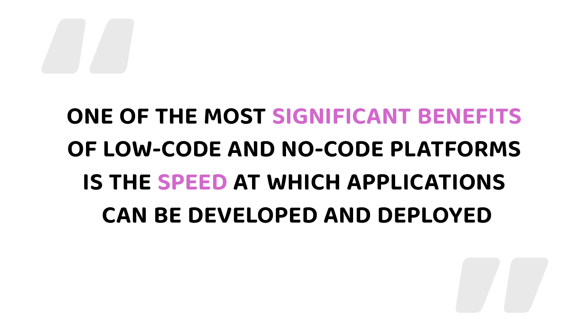 The Rise of Low-Code/No-Code Development Platforms | Valletta Software