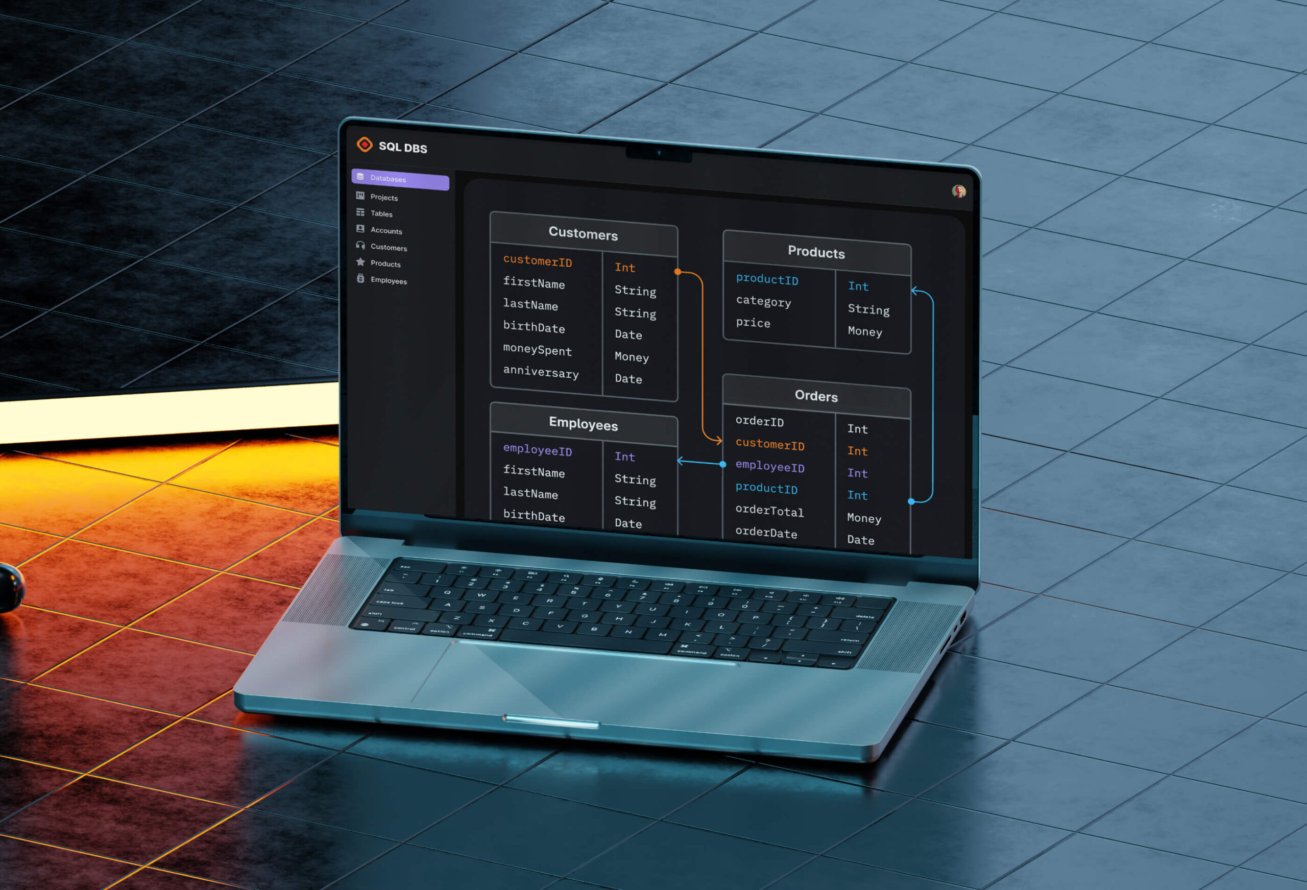 Database modeling platform development