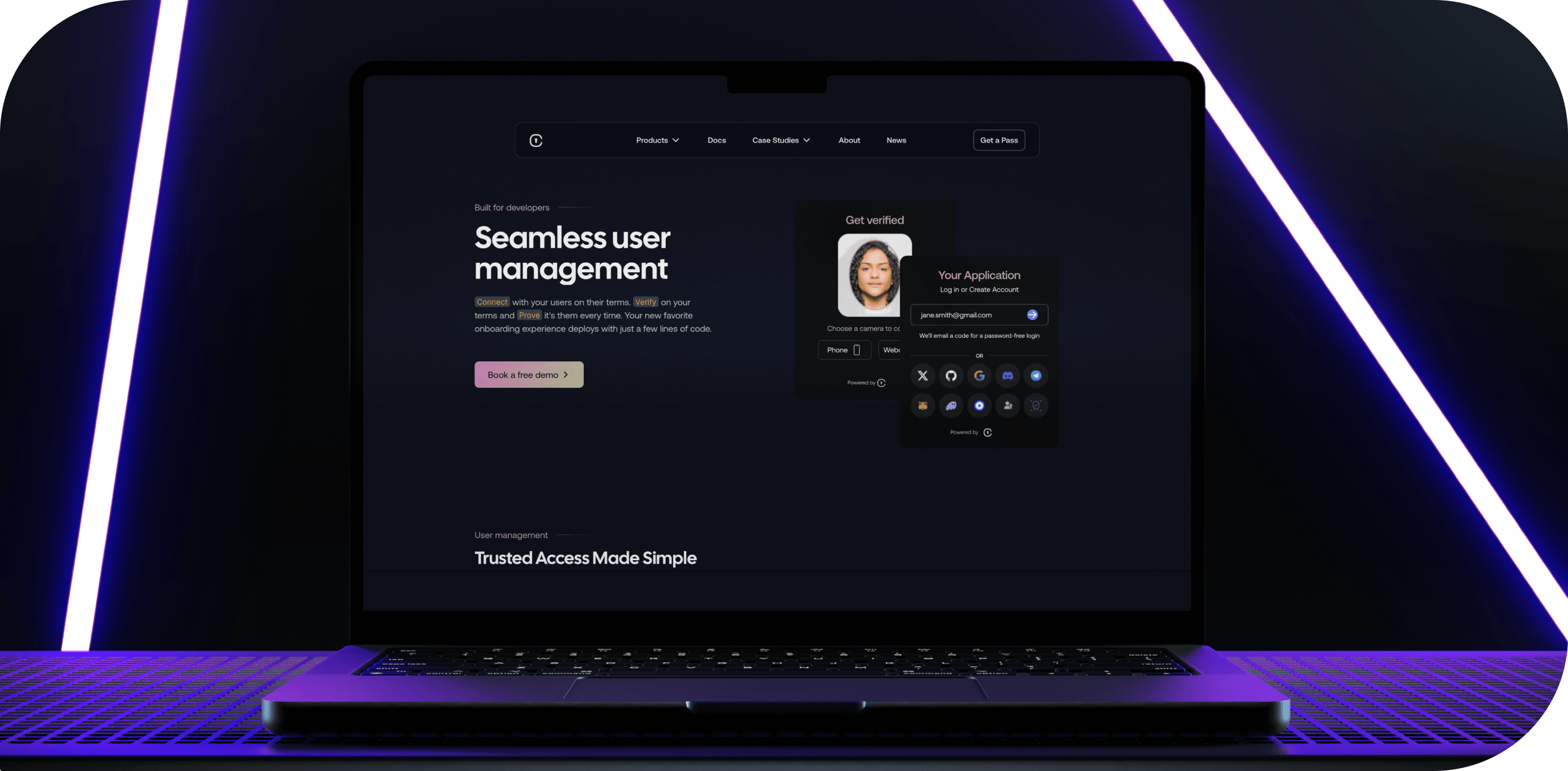 Smart Contracts for Blockchain ID Systems
